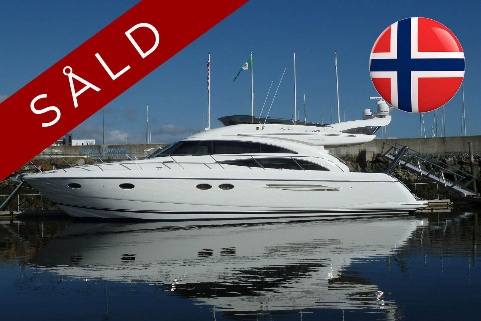 BÅTAR TILL SALU | Princess Yachts Sweden Denmark Norway